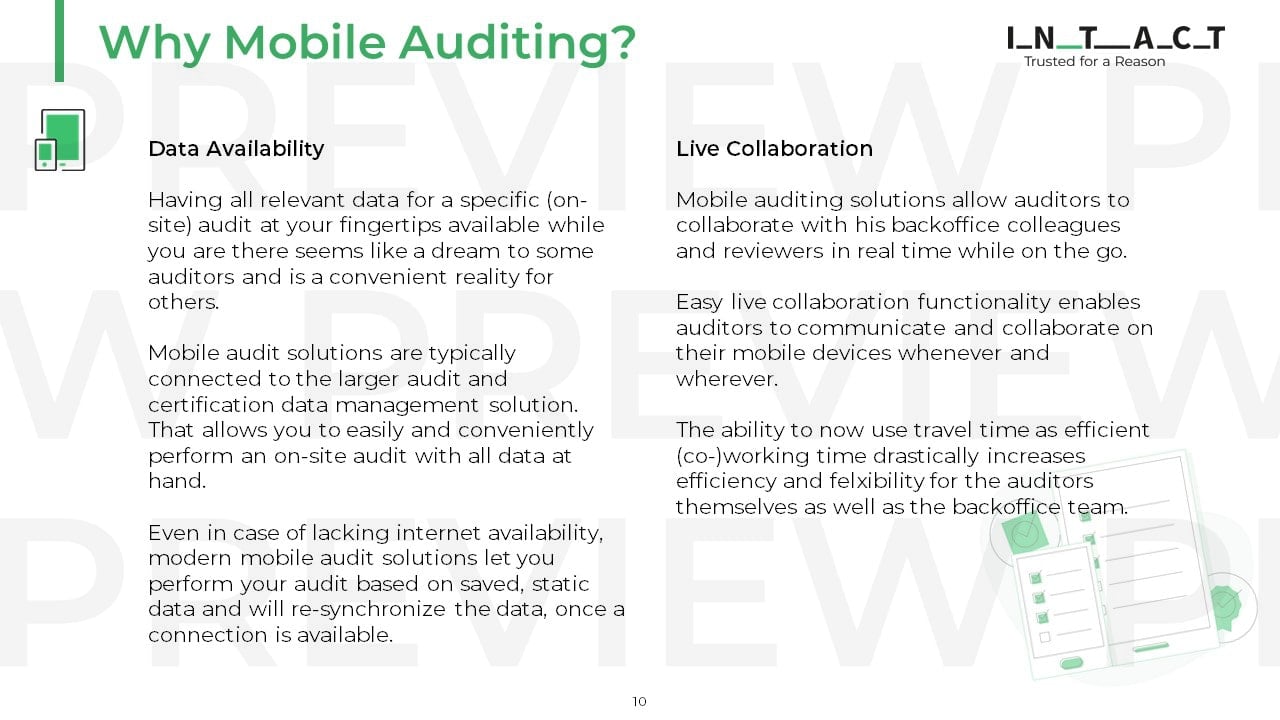 Mobile Auditing Whitepaper Download | Intact