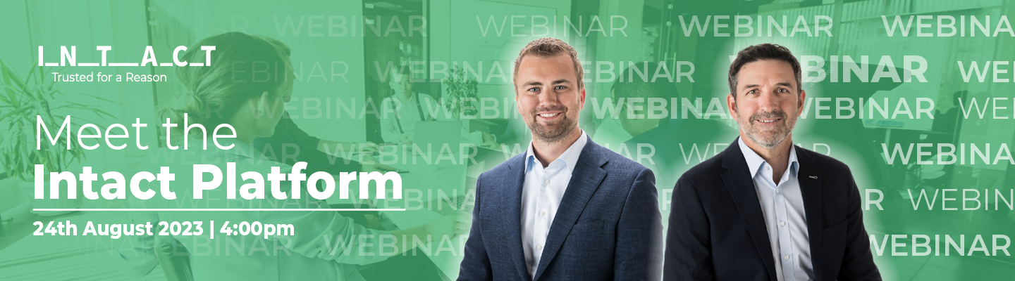 Meet the Intact Platform Live Webinar | Intact