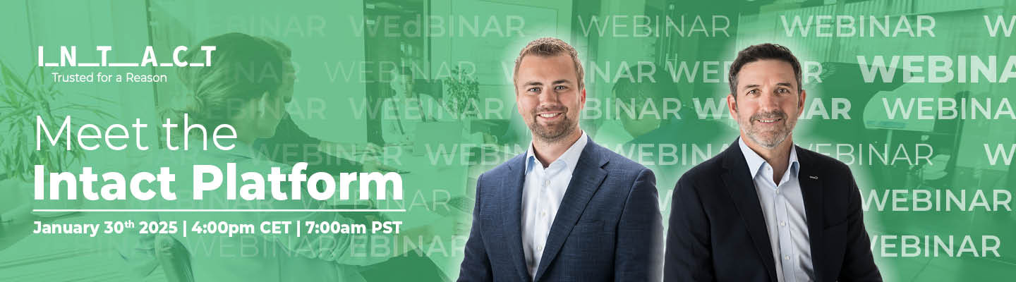 Meet the Intact Platform Live Webinar | Intact
