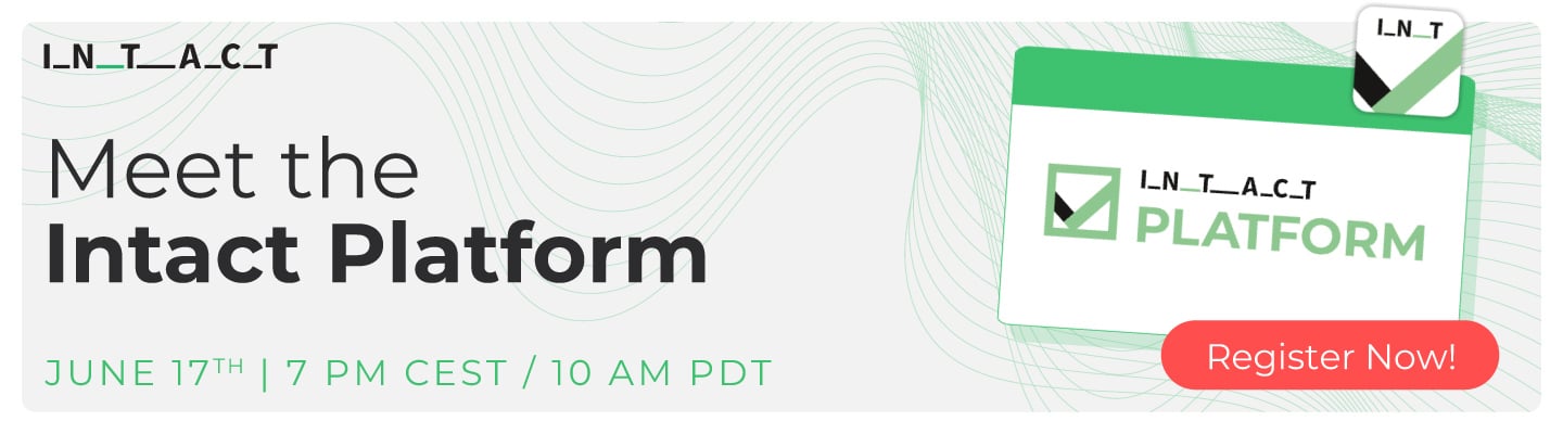 Meet the Intact Platform Live Webinar | Intact