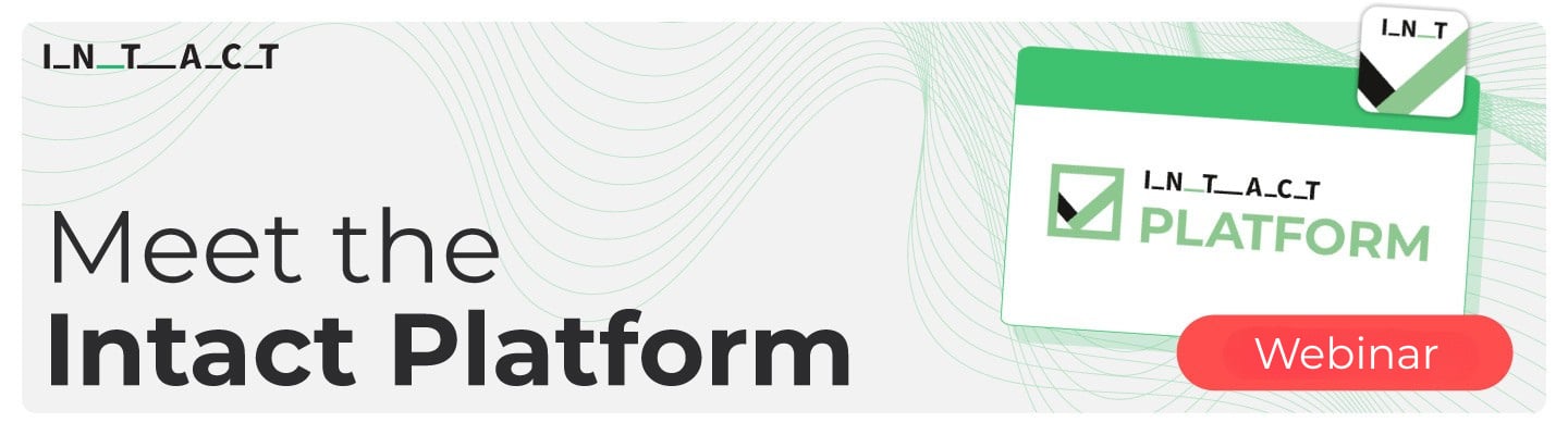 Meet the Intact Platform Live Webinar | Intact