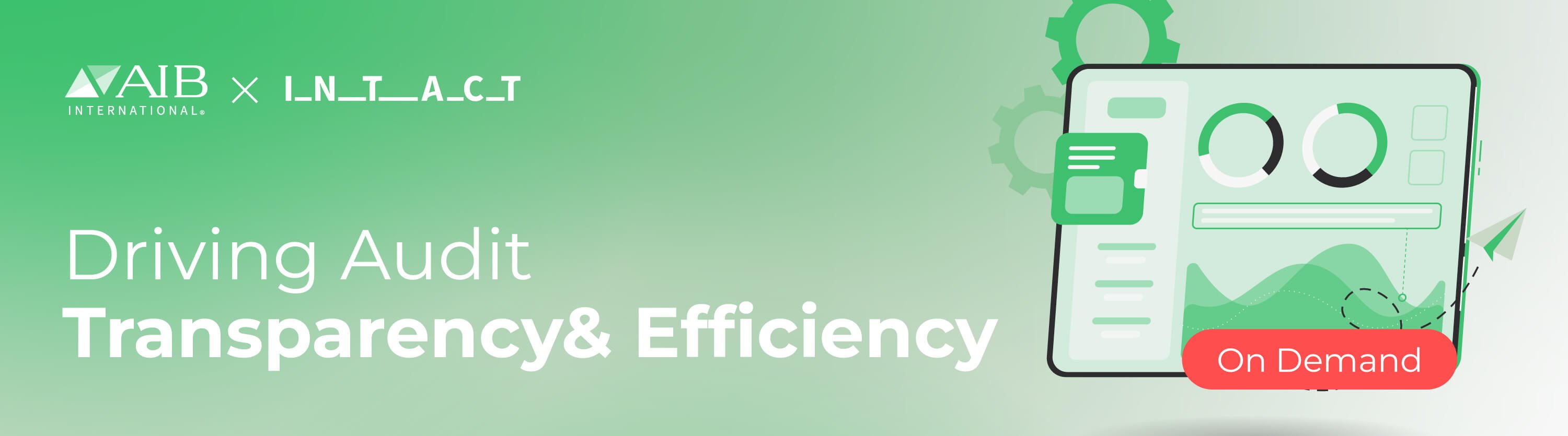 Confirmation: AIB International x Intact: Driving Audit Transparency ...