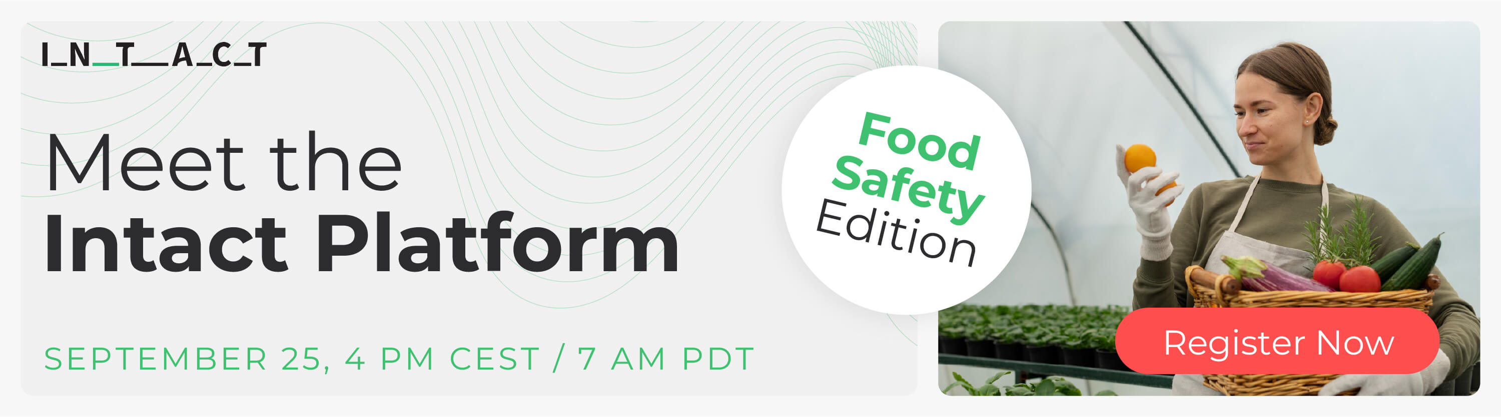 Live Webinar: Food Safety confirmation | Intact